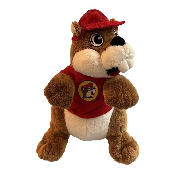 Jag Jeans | Toys | Bucees Beaver Plush Toy With Red Shirt Hat 1 Tall ...